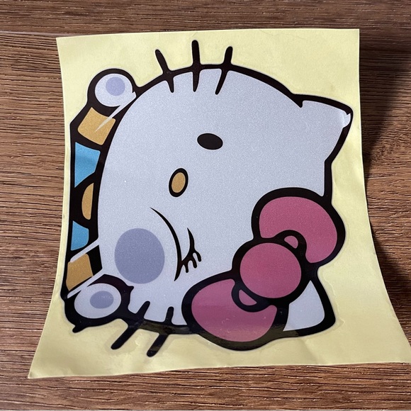 Hello Kitty | Accessories | Hello Kittynwot Large Car Decal | Poshmark